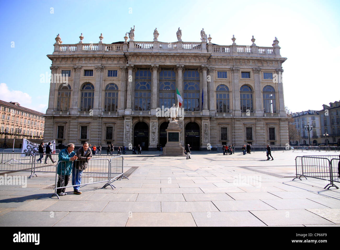 Italy piemonte torino turin statue hi-res stock photography and images ...