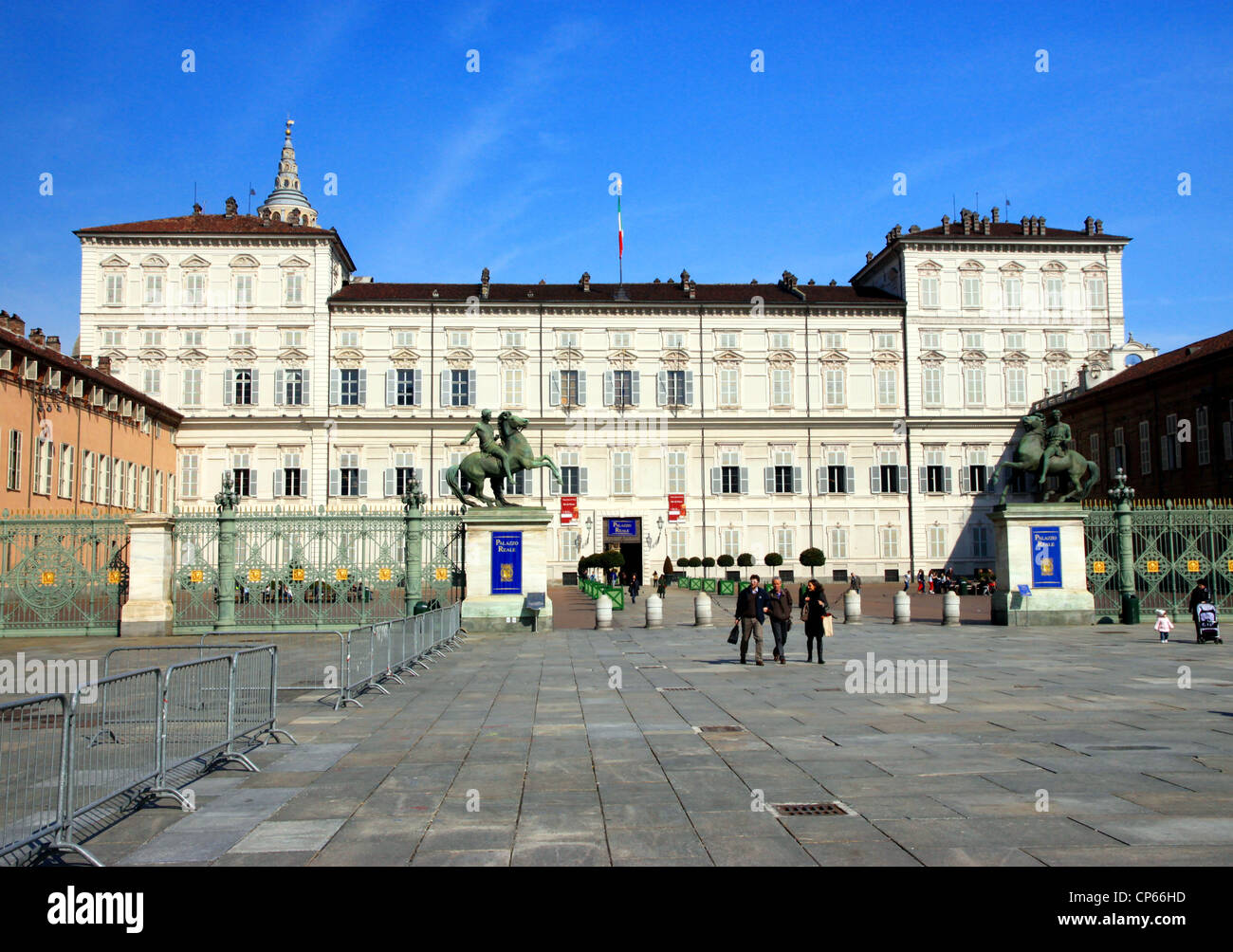 The exterior of the Palazzo Reale in Turin, Italy Stock Photo - Alamy