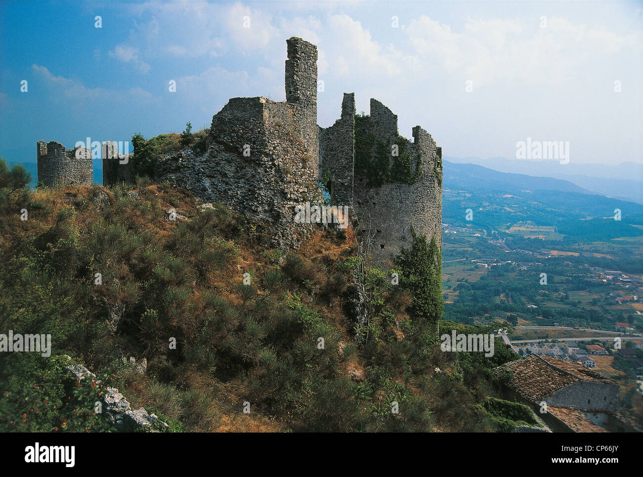 Molise Peach Castle Stock Photo - Alamy