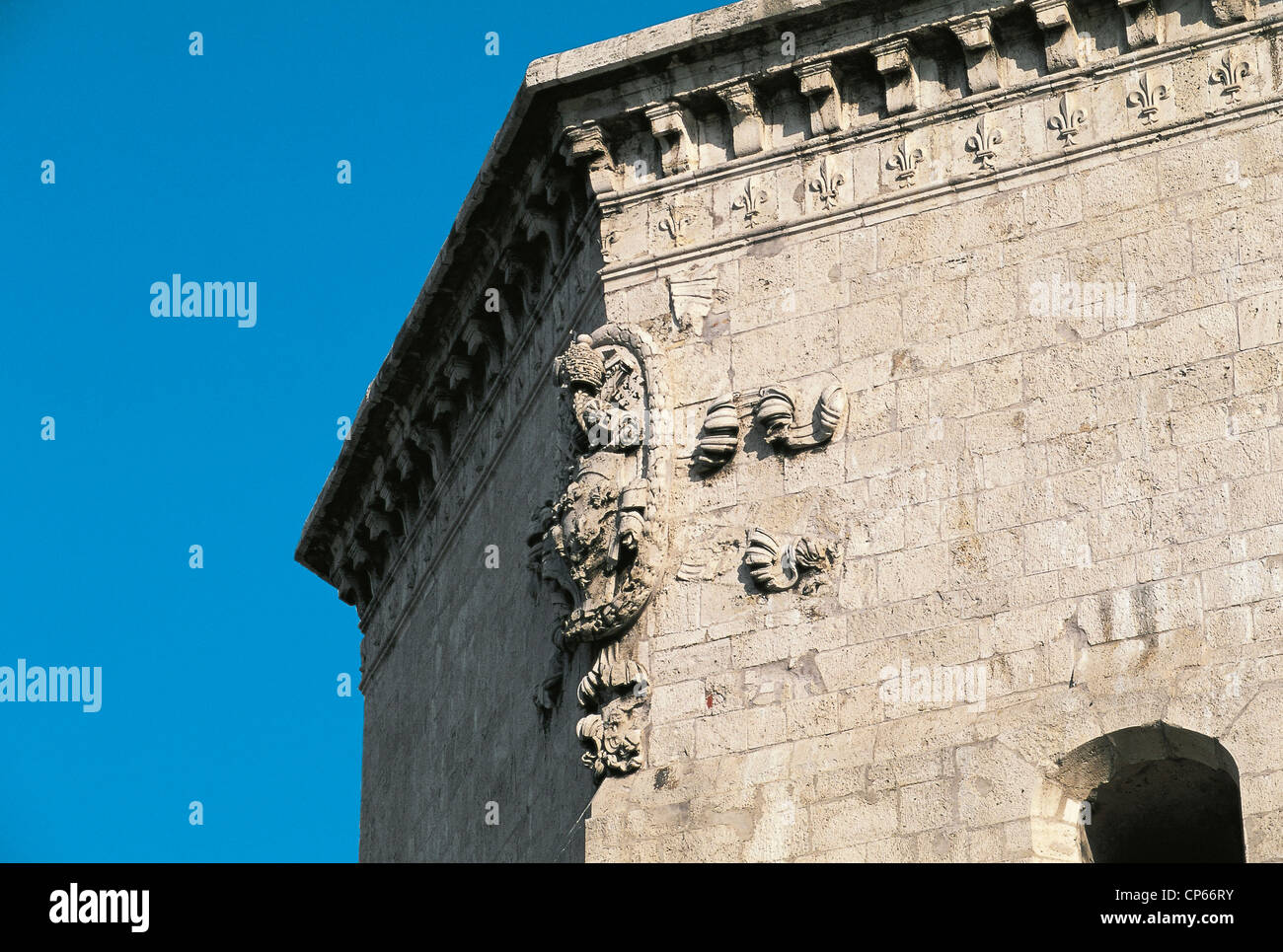 Lazio Civitavecchia The Strong Port Stock Photo - Alamy