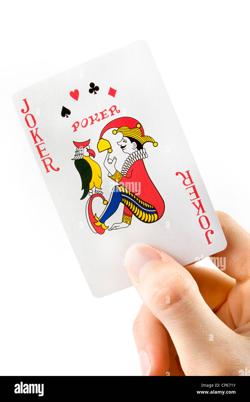 Playing card joker hi-res stock photography and images - Alamy