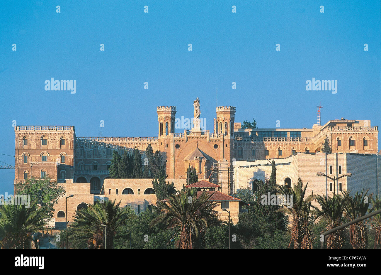 Notre dame de france jerusalem hi-res stock photography and images - Alamy