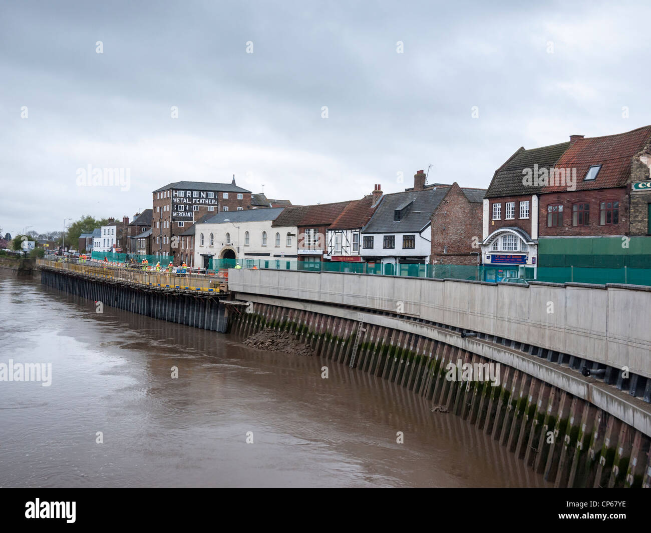 The River Nene at Wisbech North Brink Cambridgeshire UK Stock Photo - Alamy