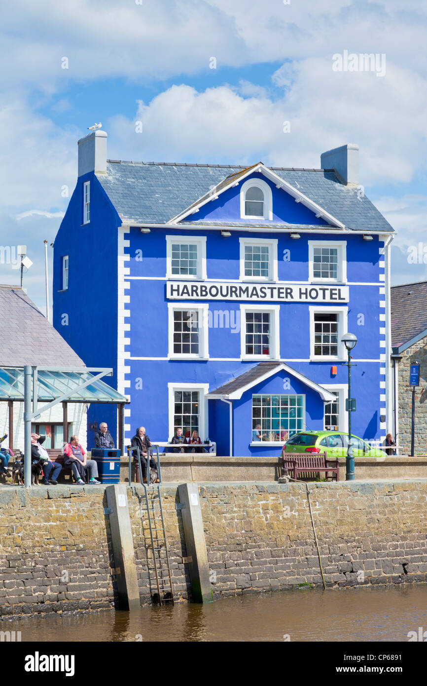 Harbourmaster Hotel Aberaeron Mid Wales Ceredigion coast UK GB EU ...