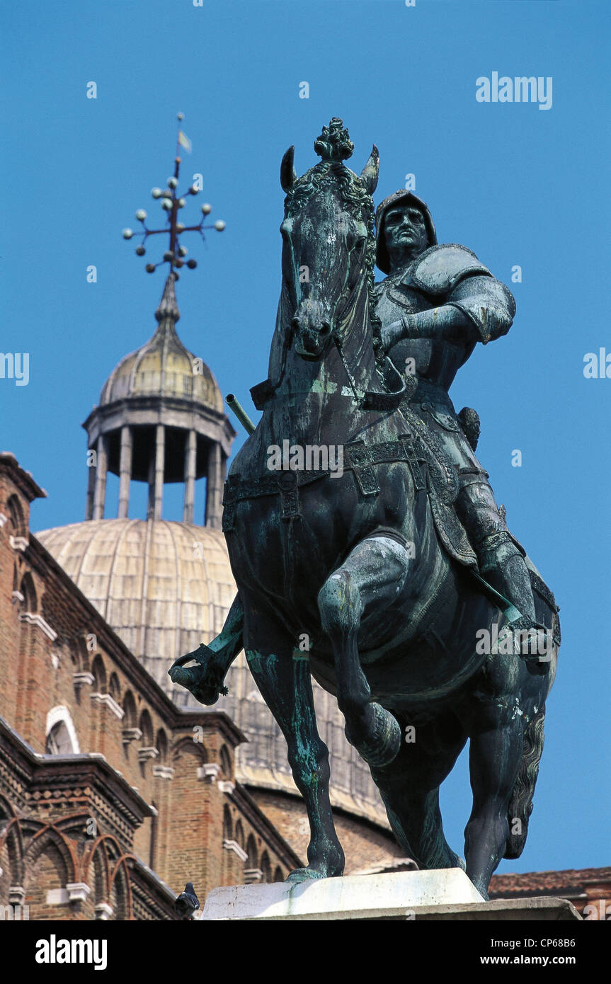 Verrocchio colleoni statue hi-res stock photography and images - Alamy