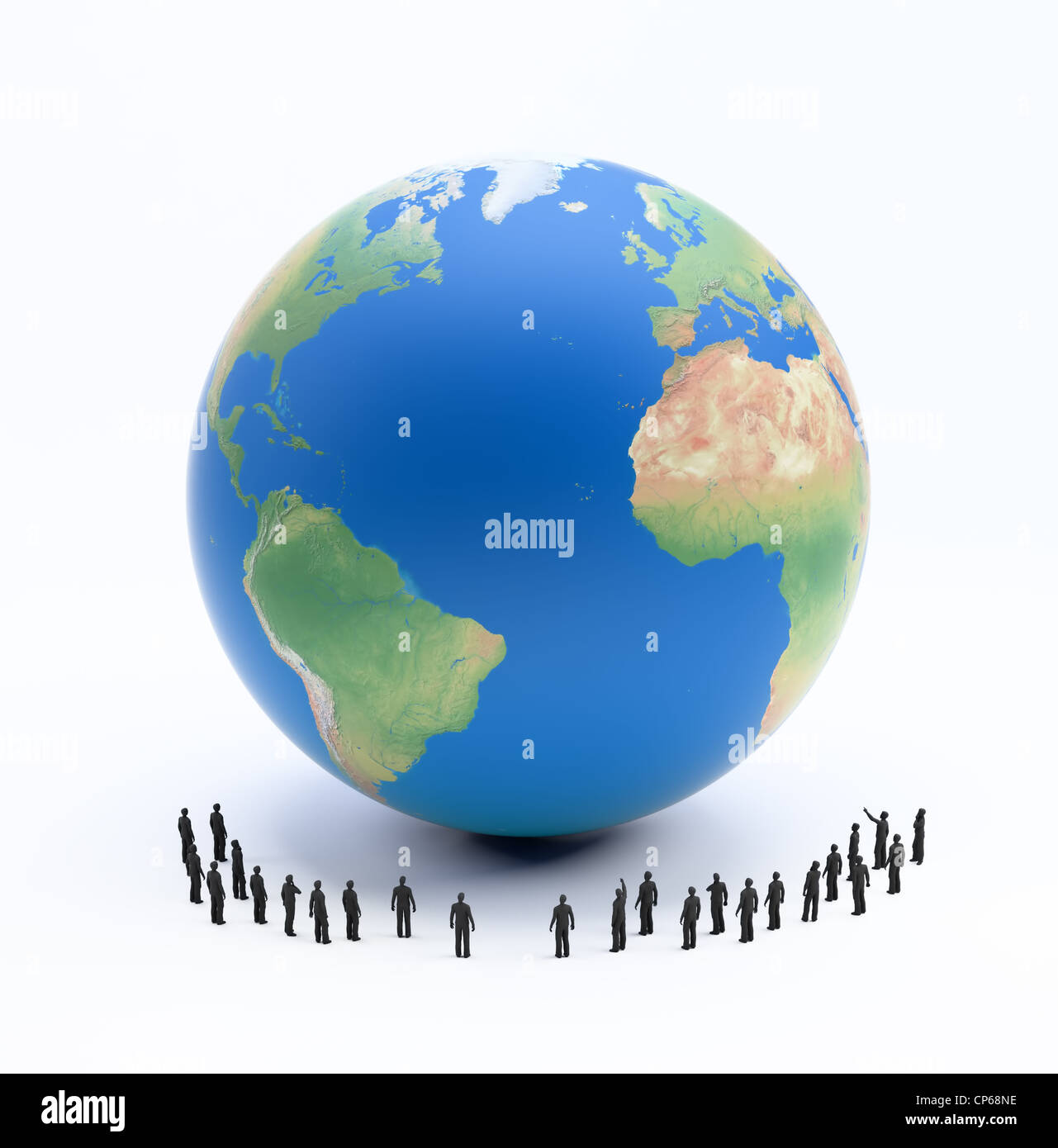 Around earth Cut Out Stock Images & Pictures - Alamy