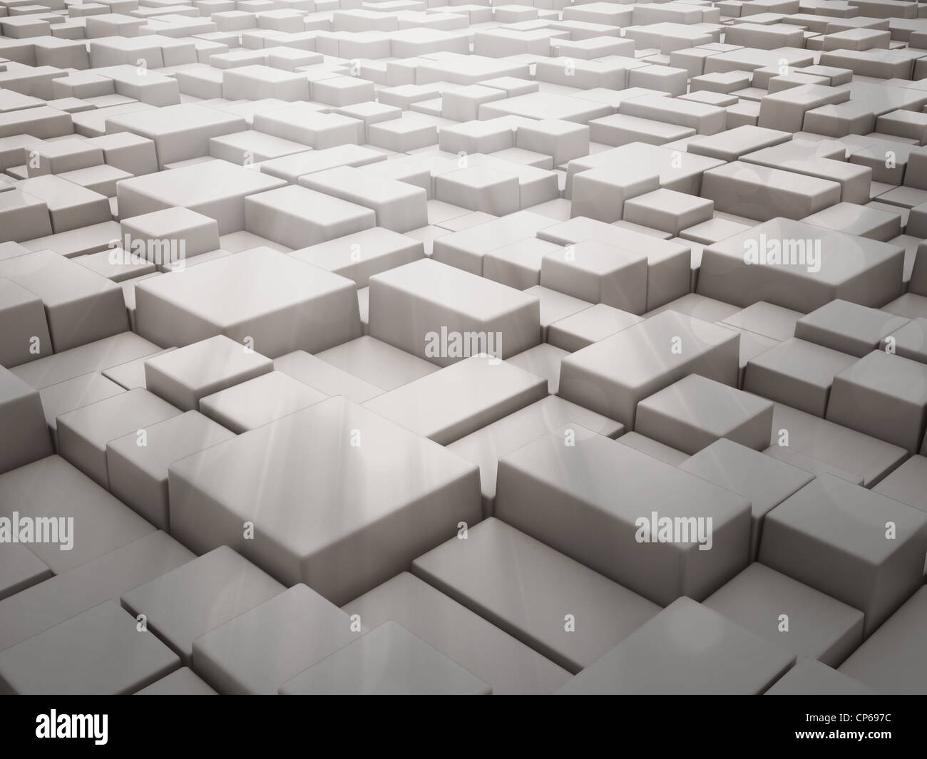 Abstract 3d background with cubes Stock Photo - Alamy