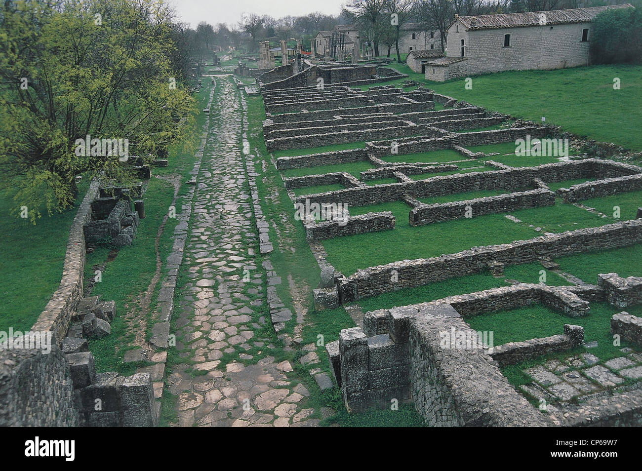 Molise - Around Sepino (Cb), archaeological excavations of Saepinum ...