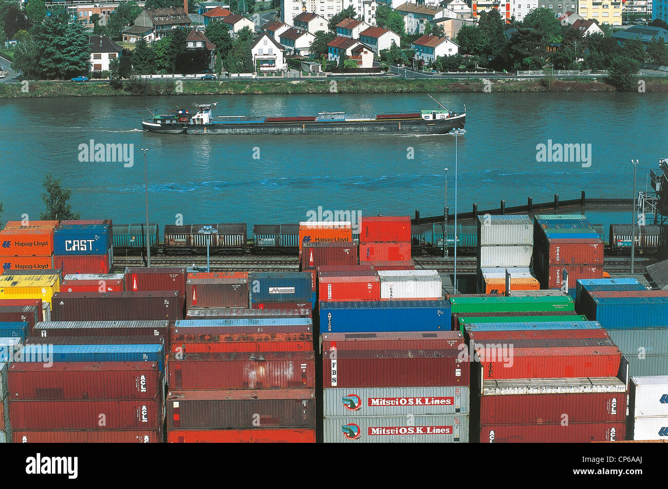 Rhine port basel basel switzerland hi-res stock photography and images ...