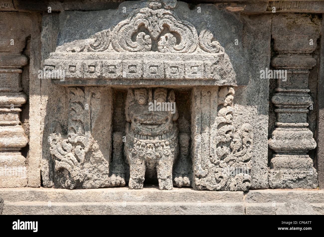 Stone carvings details in Prambanan Temple, Indonesia Stock Photo - Alamy
