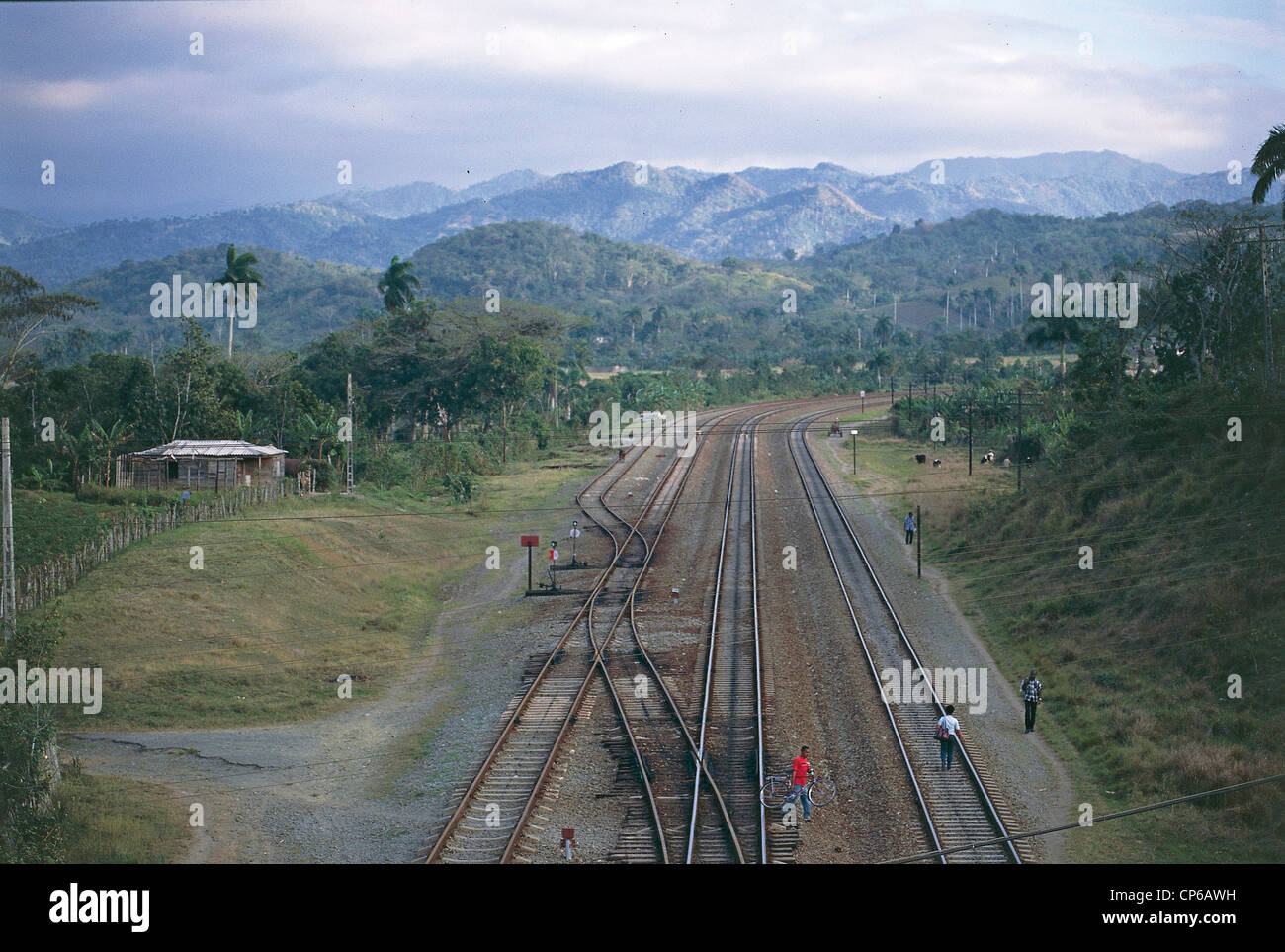 Cuba - Santiago de Cuba Railroad Stock Photo - Alamy