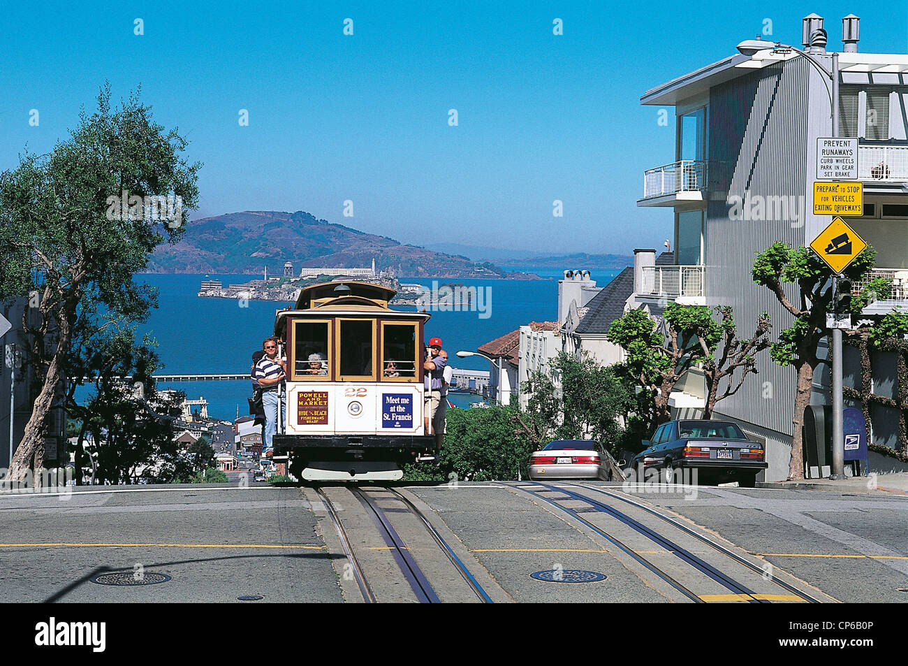 United States Of America California San Francisco Tram (Cable Car) Long ...