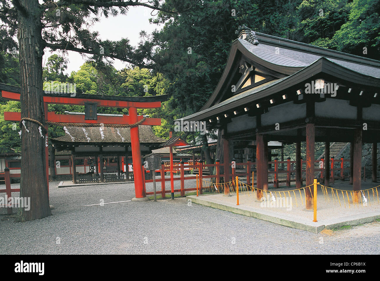 Japan - Kansai - Kyoto - Yoshida Shrine Stock Photo - Alamy