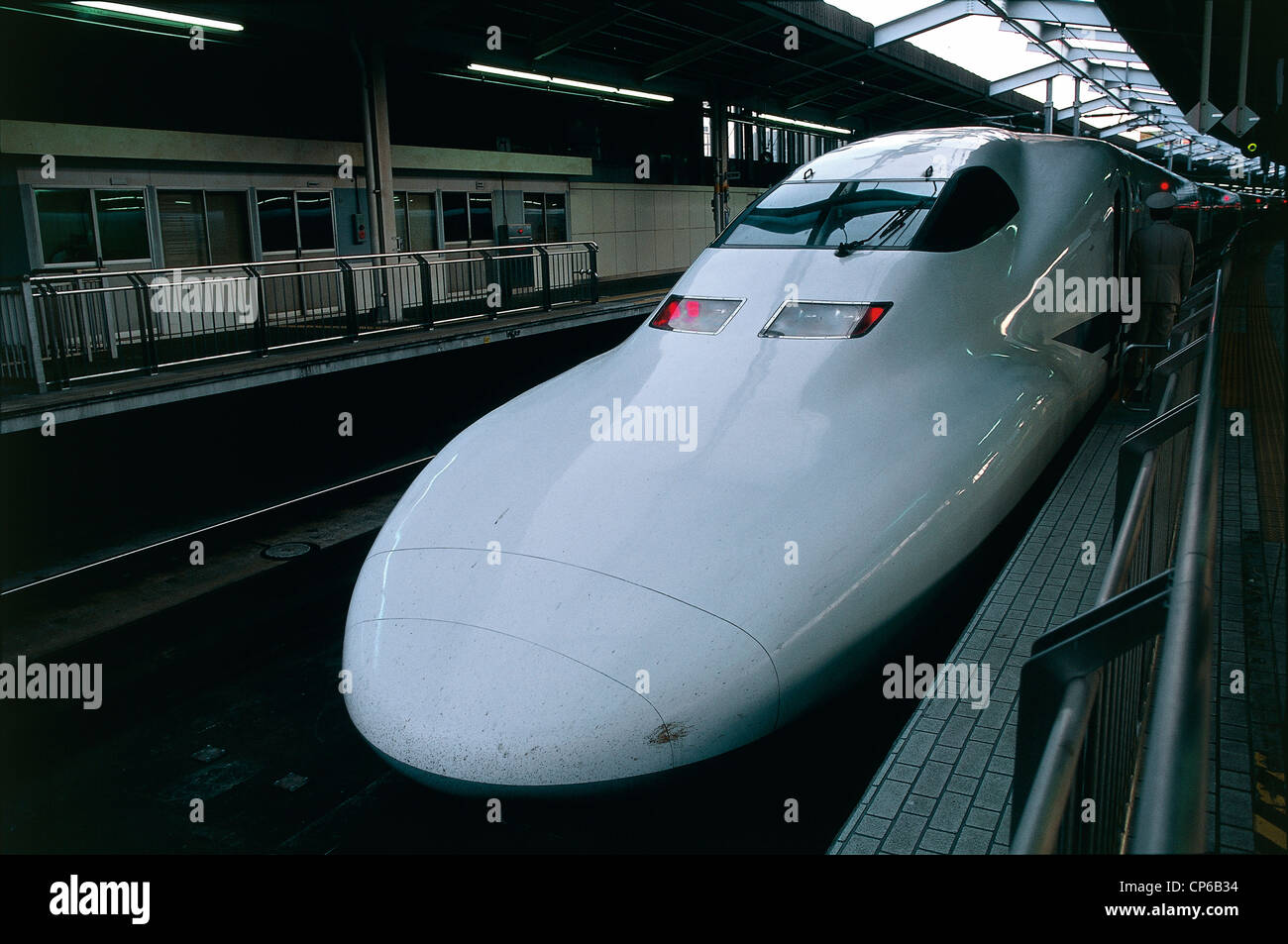 JAPAN OSAKA KANSAI Shinkansen (fast trains Stock Photo - Alamy
