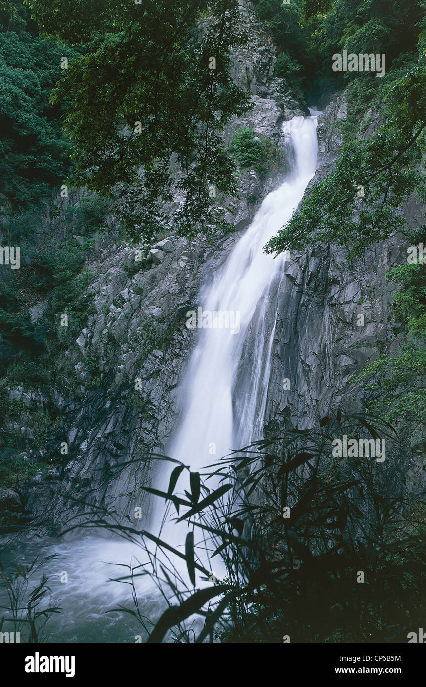 Japan - Kansai - Kobe. Waterfall Nunobiki Stock Photo - Alamy