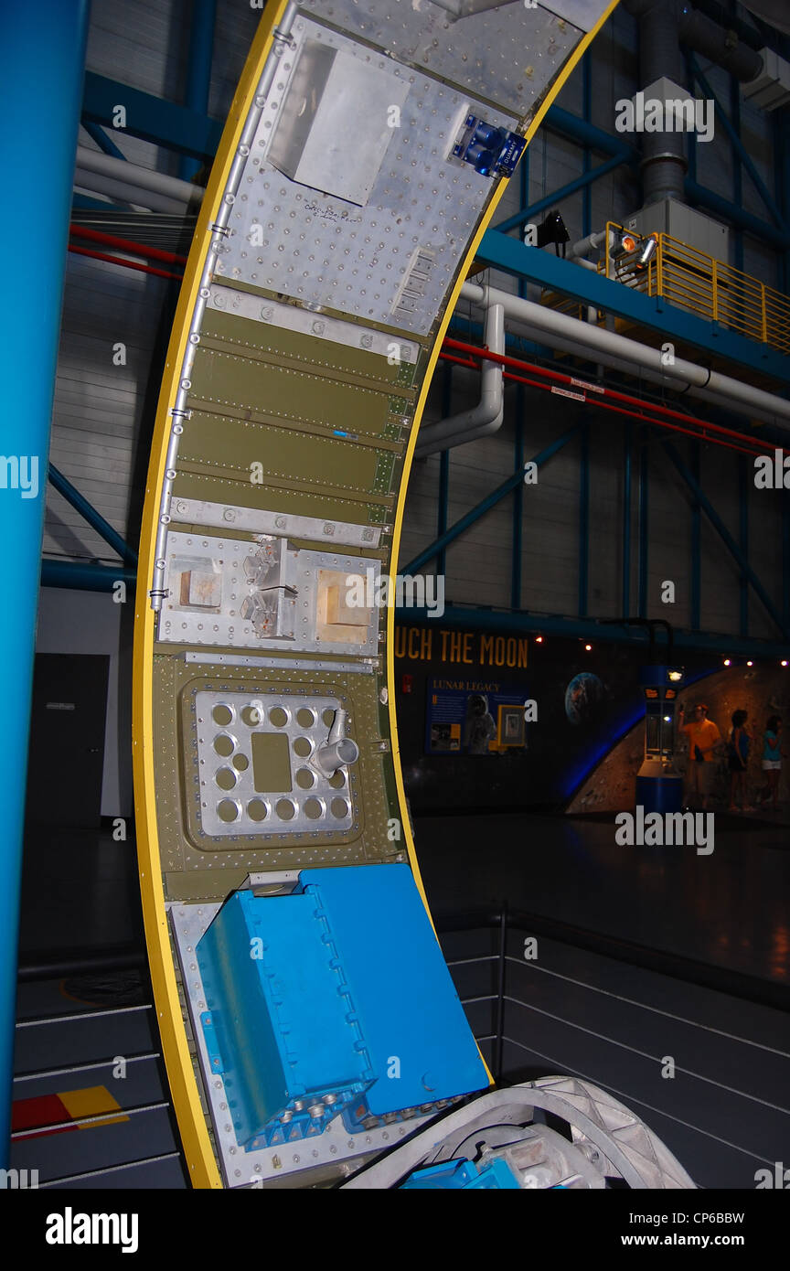 The Saturn V Instrument Unit on display at the Apollo/Saturn V Center ...