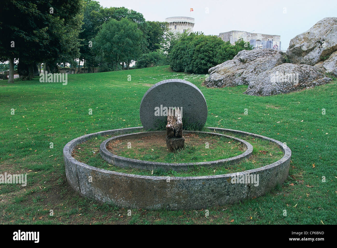 France - Lower Normandy - Falaise, Castle William the Conqueror. A ...