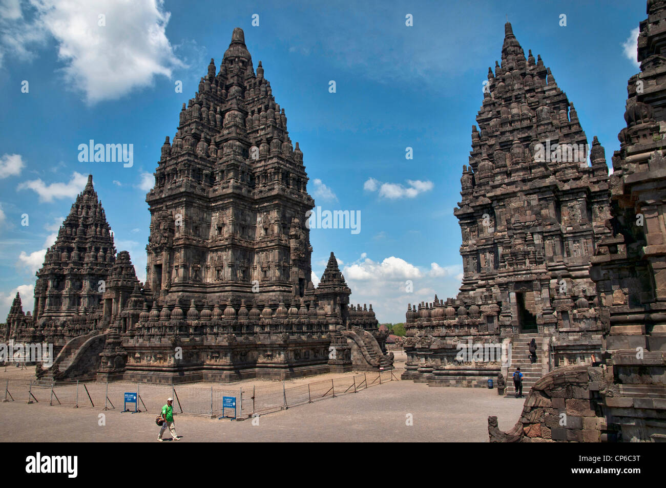 The great Prambanan Temple complex featuring more than 50 temple sites ...