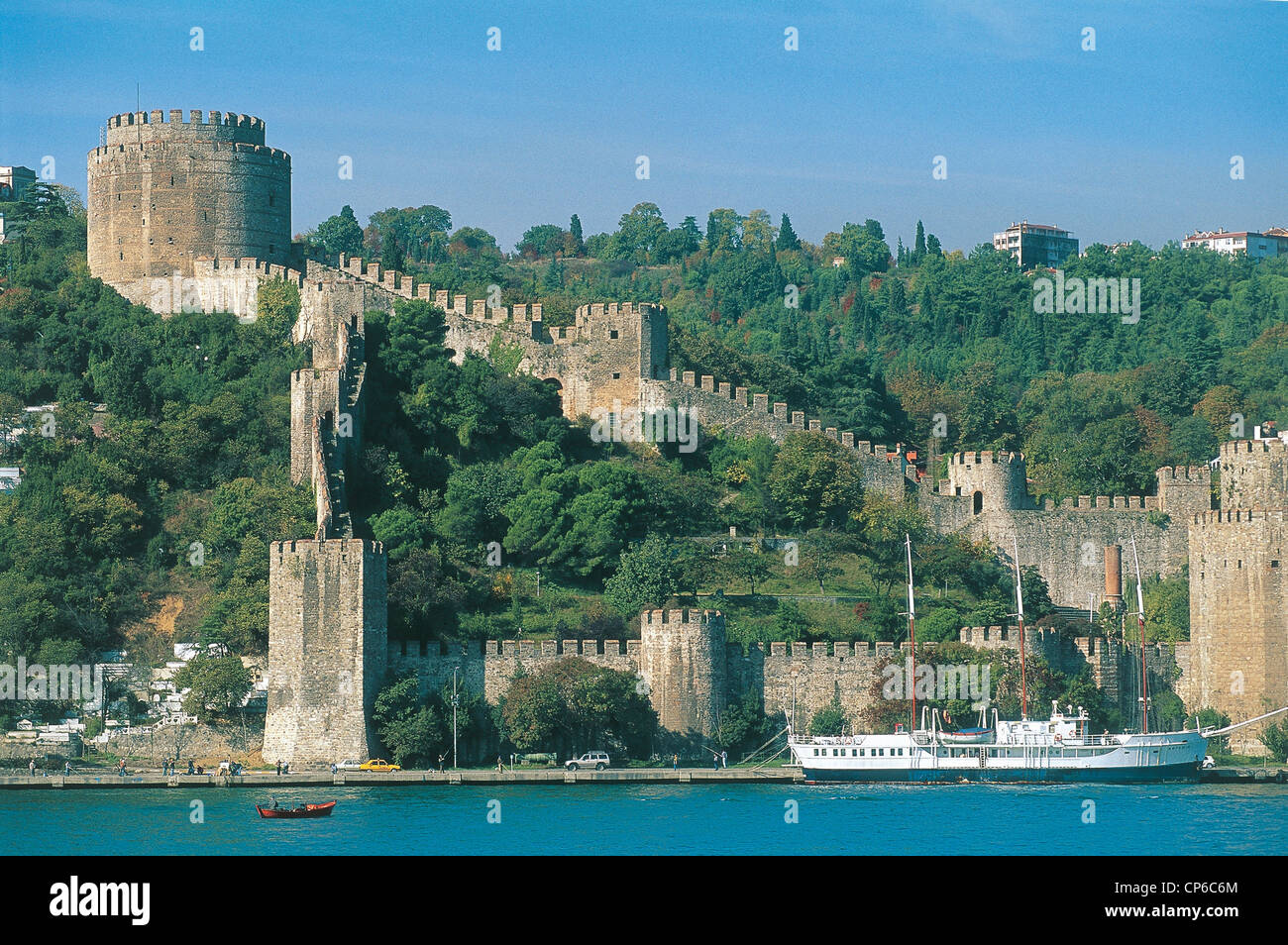 AROUND THE FORTRESS OF TURKEY ISTANBUL Rumeli Hisar 1451/52 on the ...