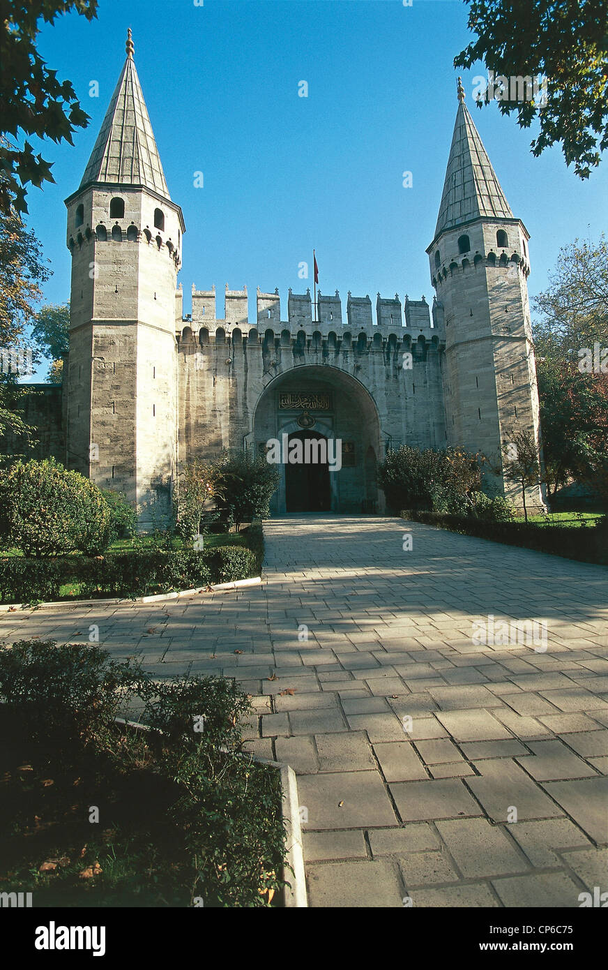 Turkey - Istanbul - Topkapi Palace (since 1461). Port Selam, XVI ...