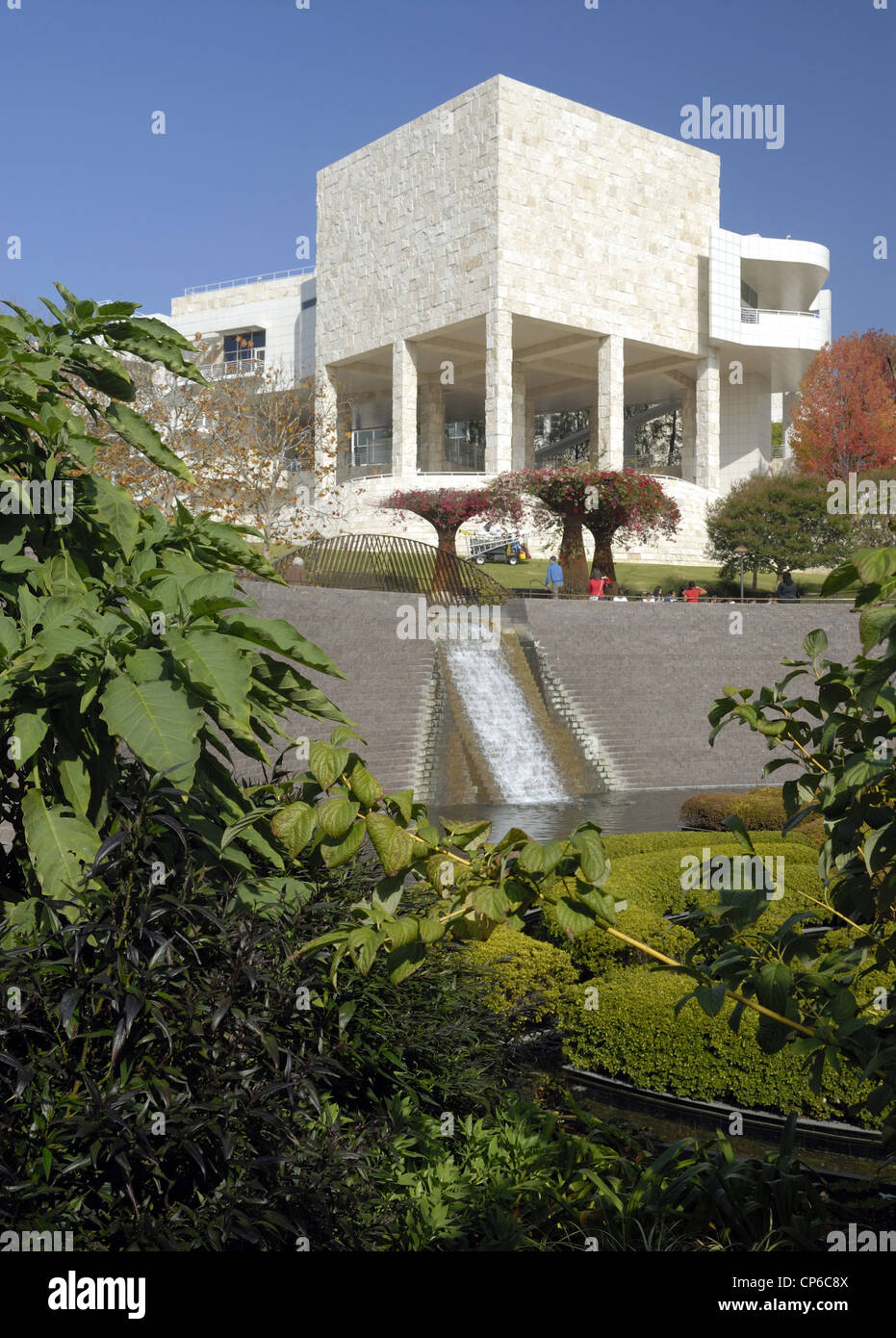 Getty museum garden hi-res stock photography and images - Alamy