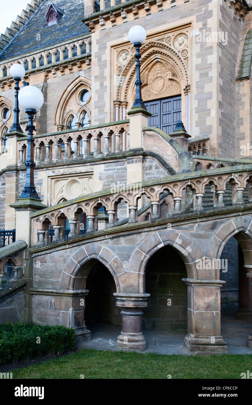 Architecture Detail at The McManus Art Gallery and Museum Dundee Scotland Stock Photo - Alamy
