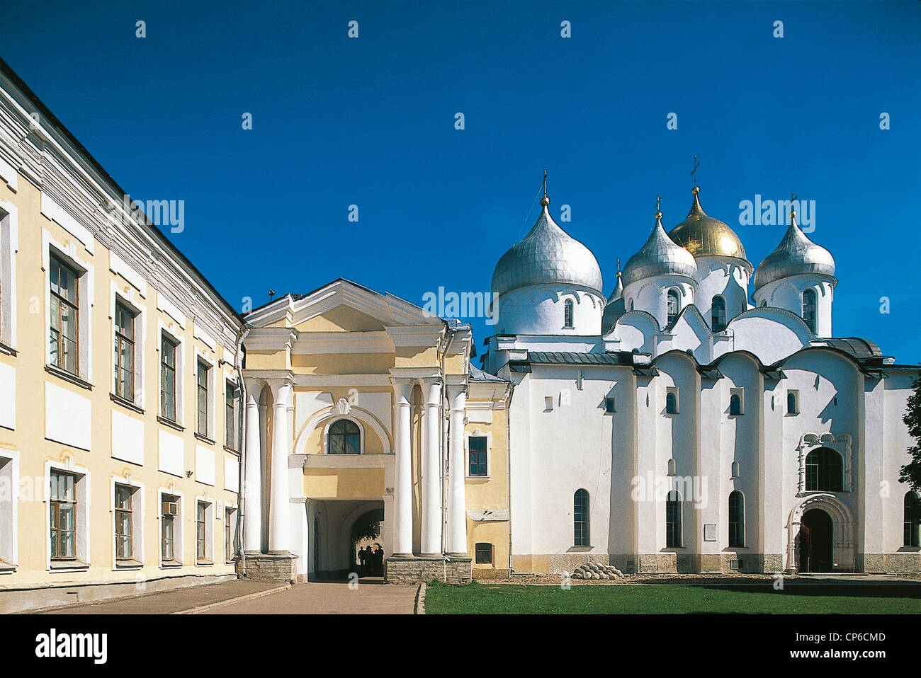RUSSIA Novgorod Kremlin Cathedral of St. Sophia 1045/50 Stock Photo - Alamy