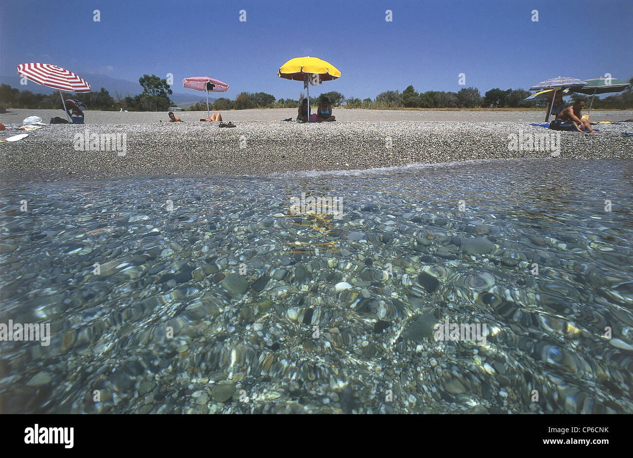 Sicily - Fondachello village of Mascali (Ct). Beach Stock Photo - Alamy