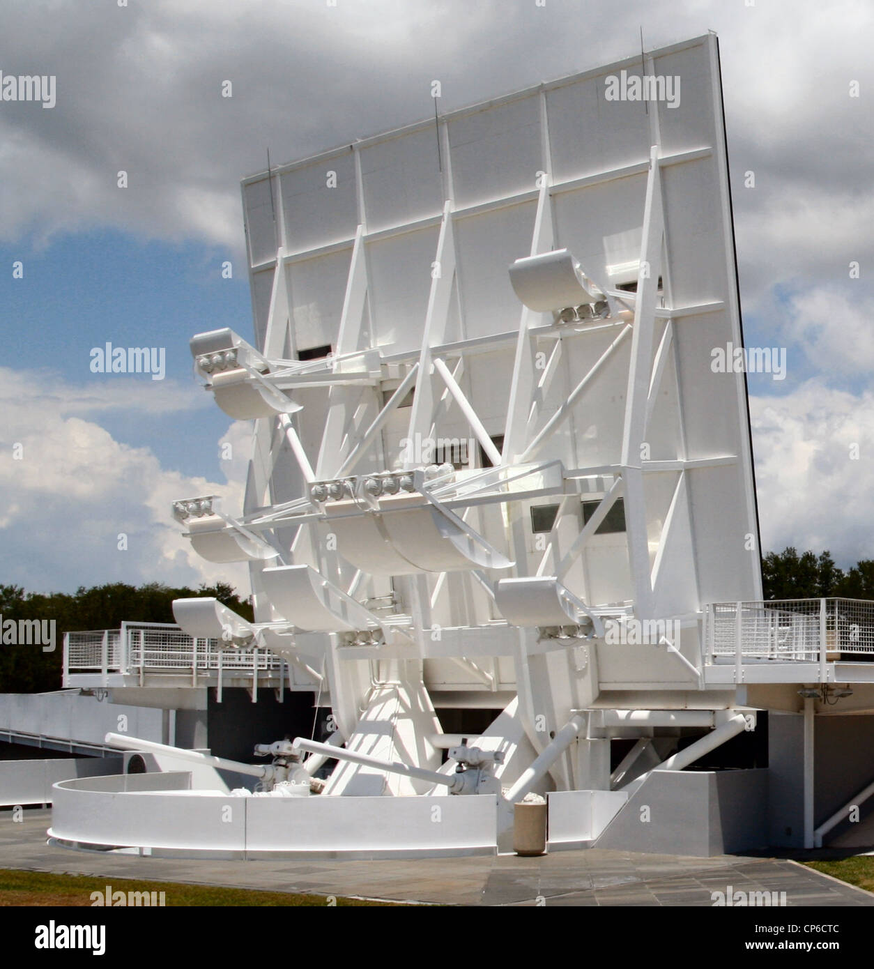 Space Mirror Memorial at the Kennedy Space Center Visitor Complex Stock ...