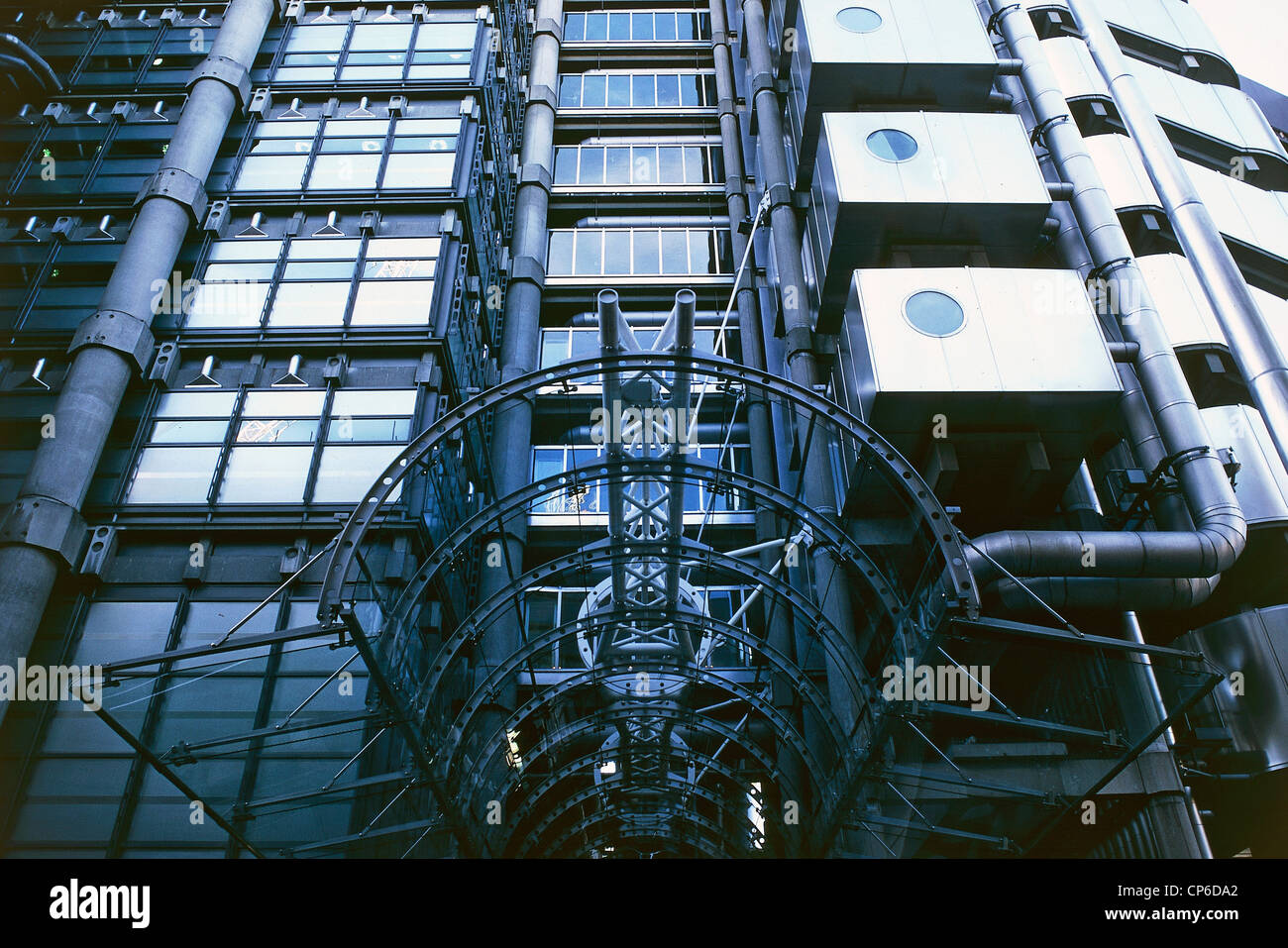 United Kingdom - England - London. Lloyd's building (architect Richard ...