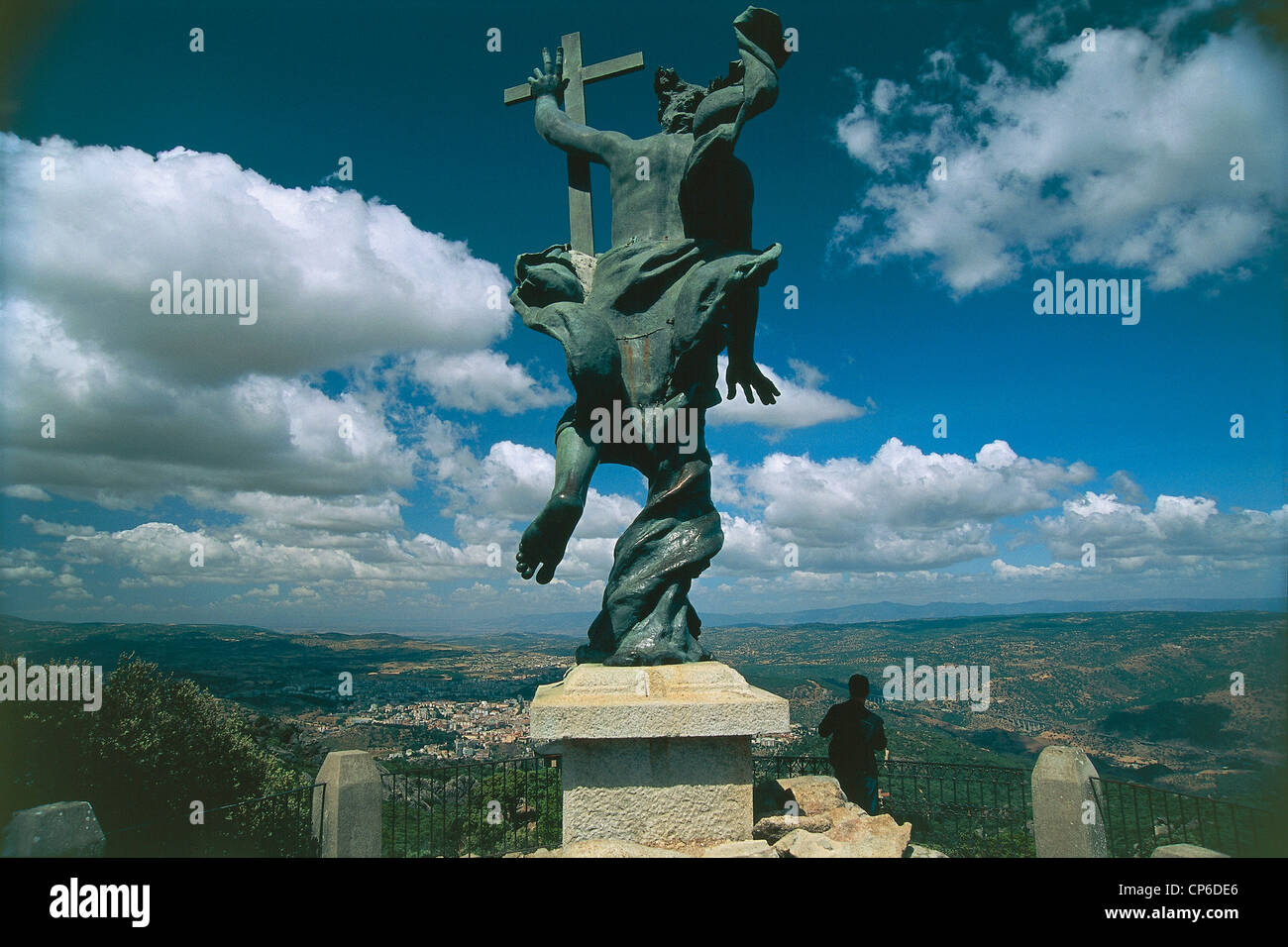 Sardinia - Monte Ortobene (Nu). Jerace Vincenzo (1862-1947). The statue ...
