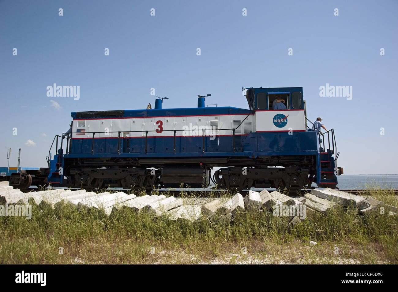 NASA Railroad Locomotive 3 transports cargo and materials for space ...