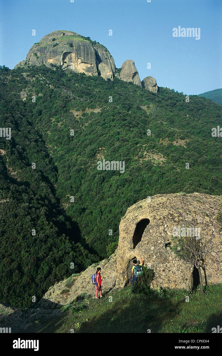 Calabria Aspromonte National Park Trail of English. Rocks of St. Peter ...