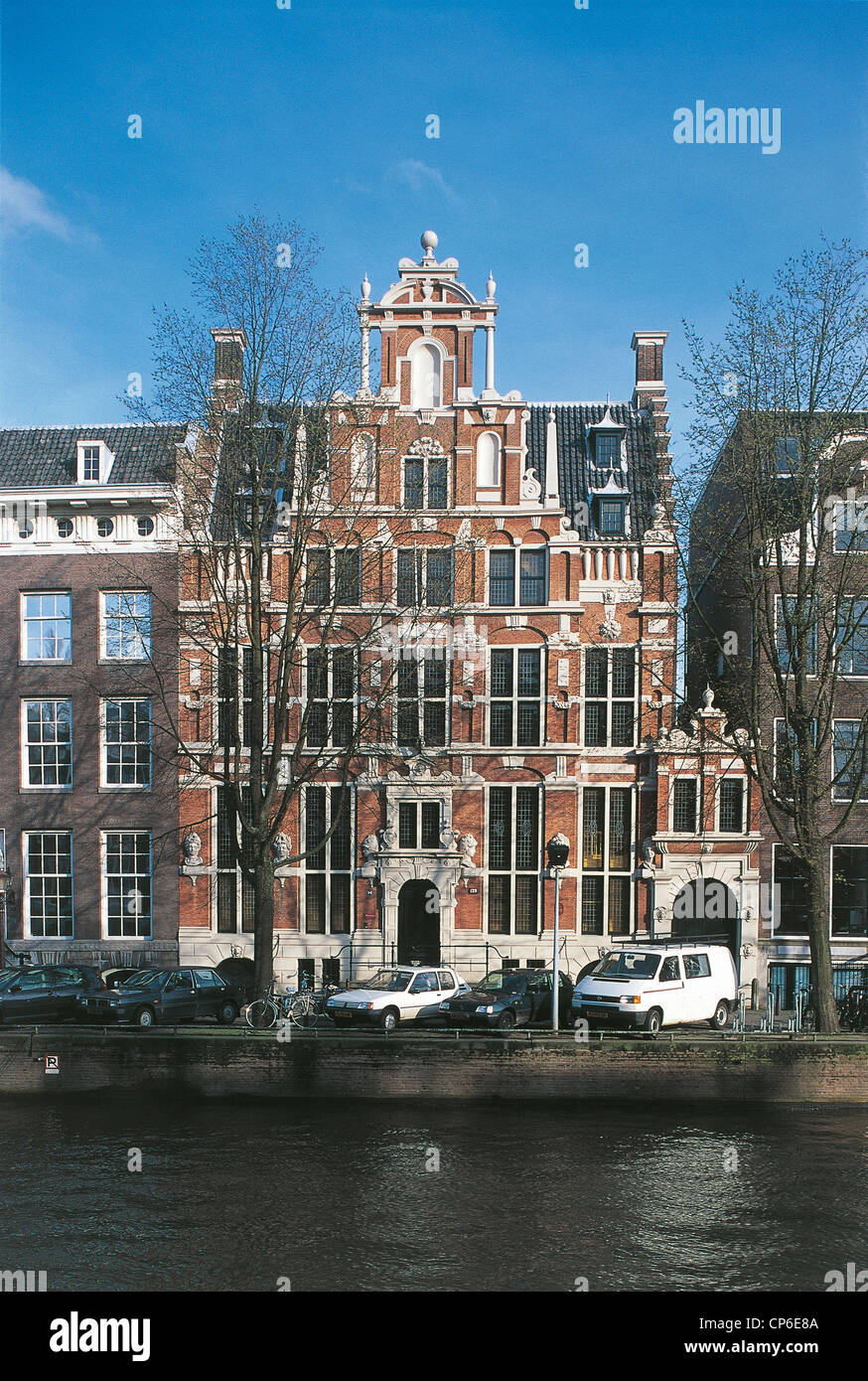 AMSTERDAM, Netherlands KEISERS Gracht HOUSE HEADS OF PIETER DE KEYSER ...