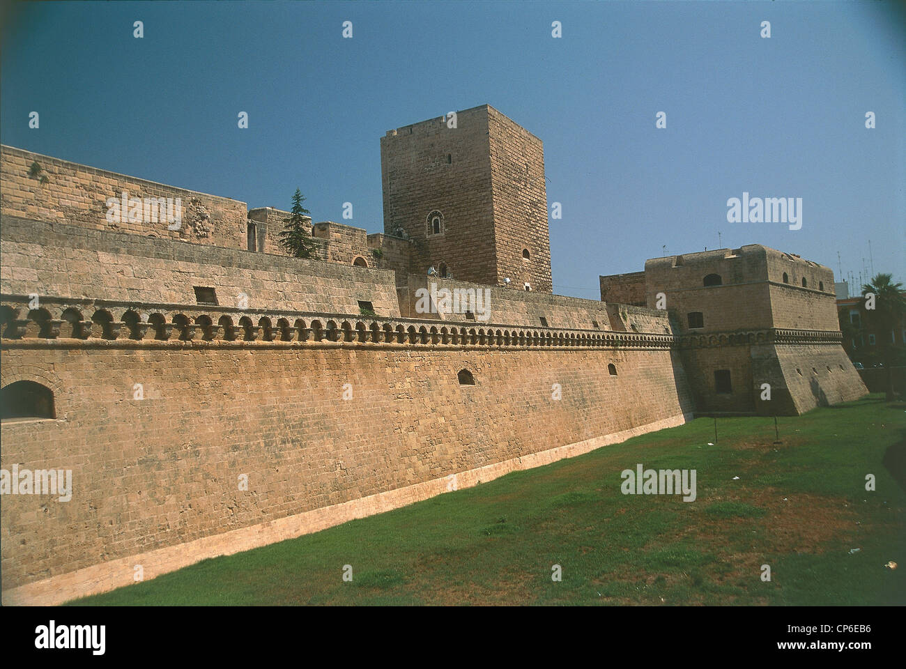 Puglia - Bari, the Norman-Swabian Castle Stock Photo - Alamy