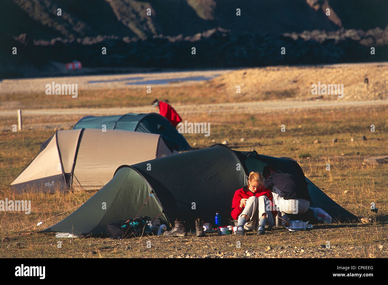 ICELAND Rangarvallasysla Landmannalaugar CAMP Stock Photo - Alamy ICELAND Rangarvallasysla Landmannalaugar CAMP Stock Photo - Alamy