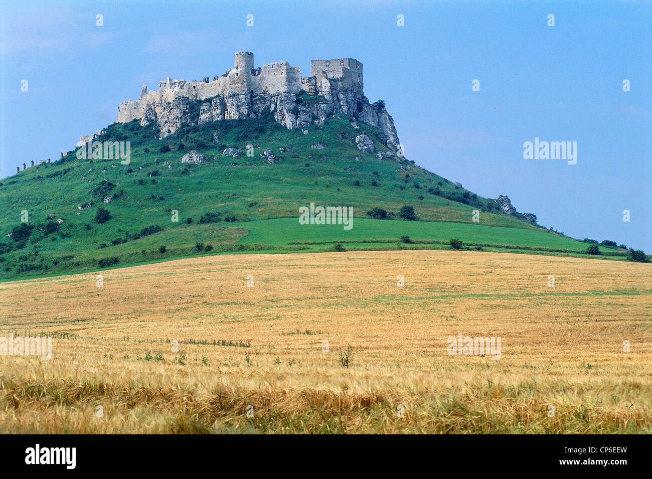 Spis castle a unesco world heritage site hi-res stock photography and ...