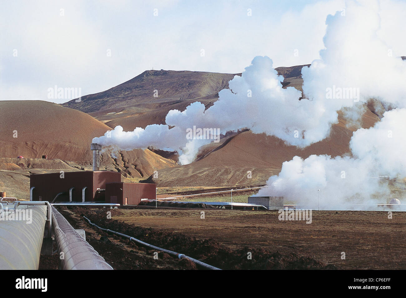 Iceland - Sudur-Thingeyjarsysla - Lake Myvatn (lake of midges ...