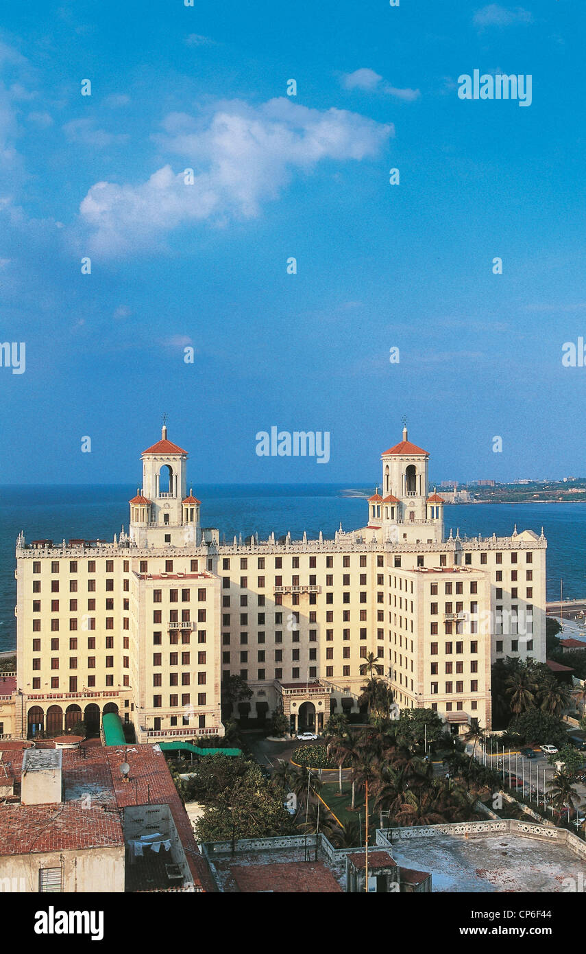 Cuba - Havana (La Habana). Vedado, Hotel Nacional Stock Photo - Alamy