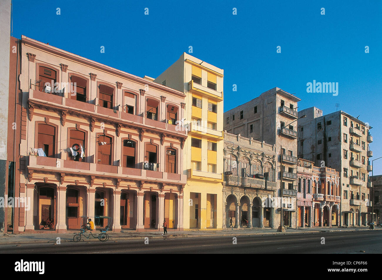 Cuba Havana (La Habana), Cuba Havana (La Habana). Vedado district, the ...