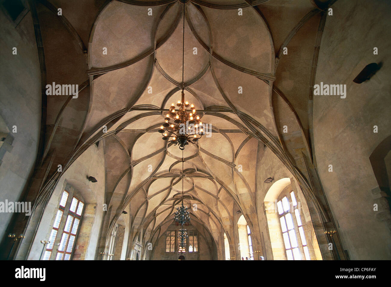 Vladislav hall at the prague castle hi-res stock photography and images ...