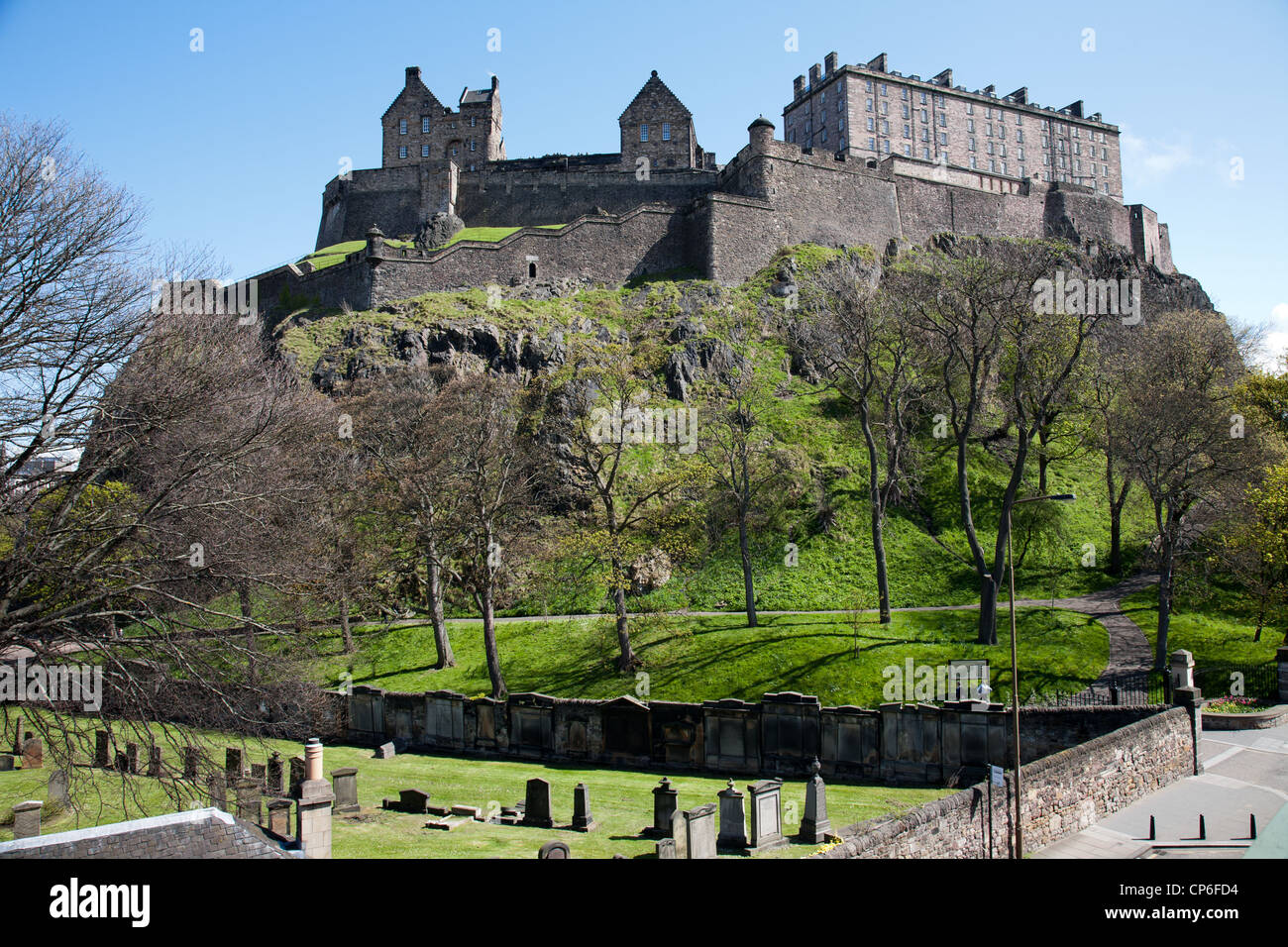 Edinburgh Castle, Edinburgh, Lothian, Scotland, UK Stock Photo - Alamy