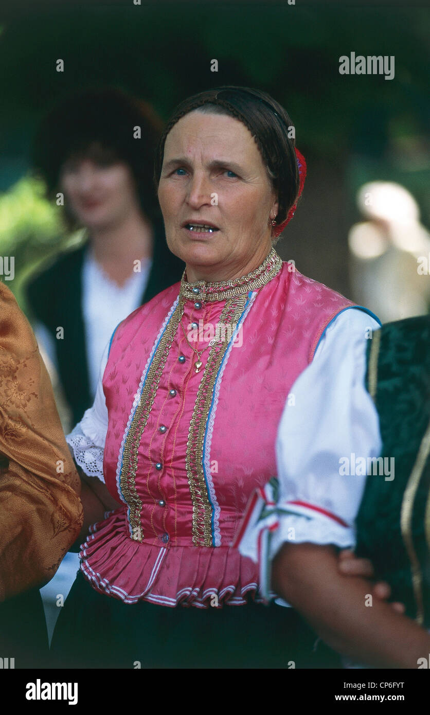 Hungary Budapest Traditional Costume Stock Photo - Alamy
