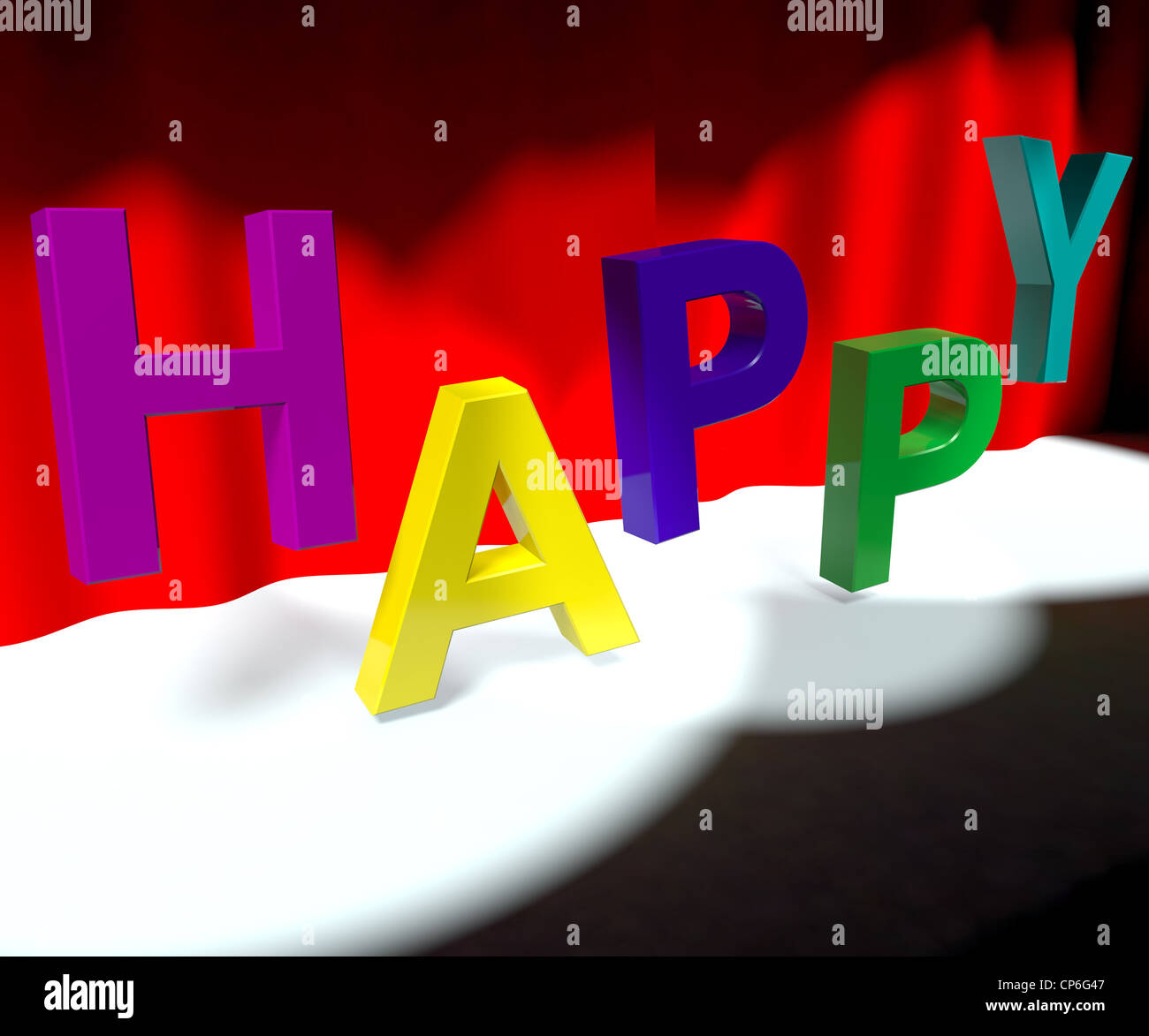 The word happy meaning hi-res stock photography and images - Alamy