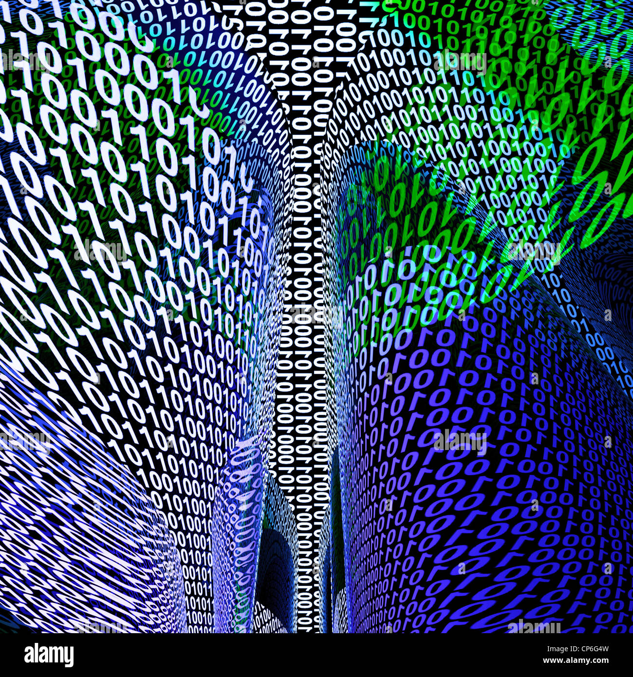Abstract Binary Codes Background Showing Technology And Computer Data Stock Photo - Alamy