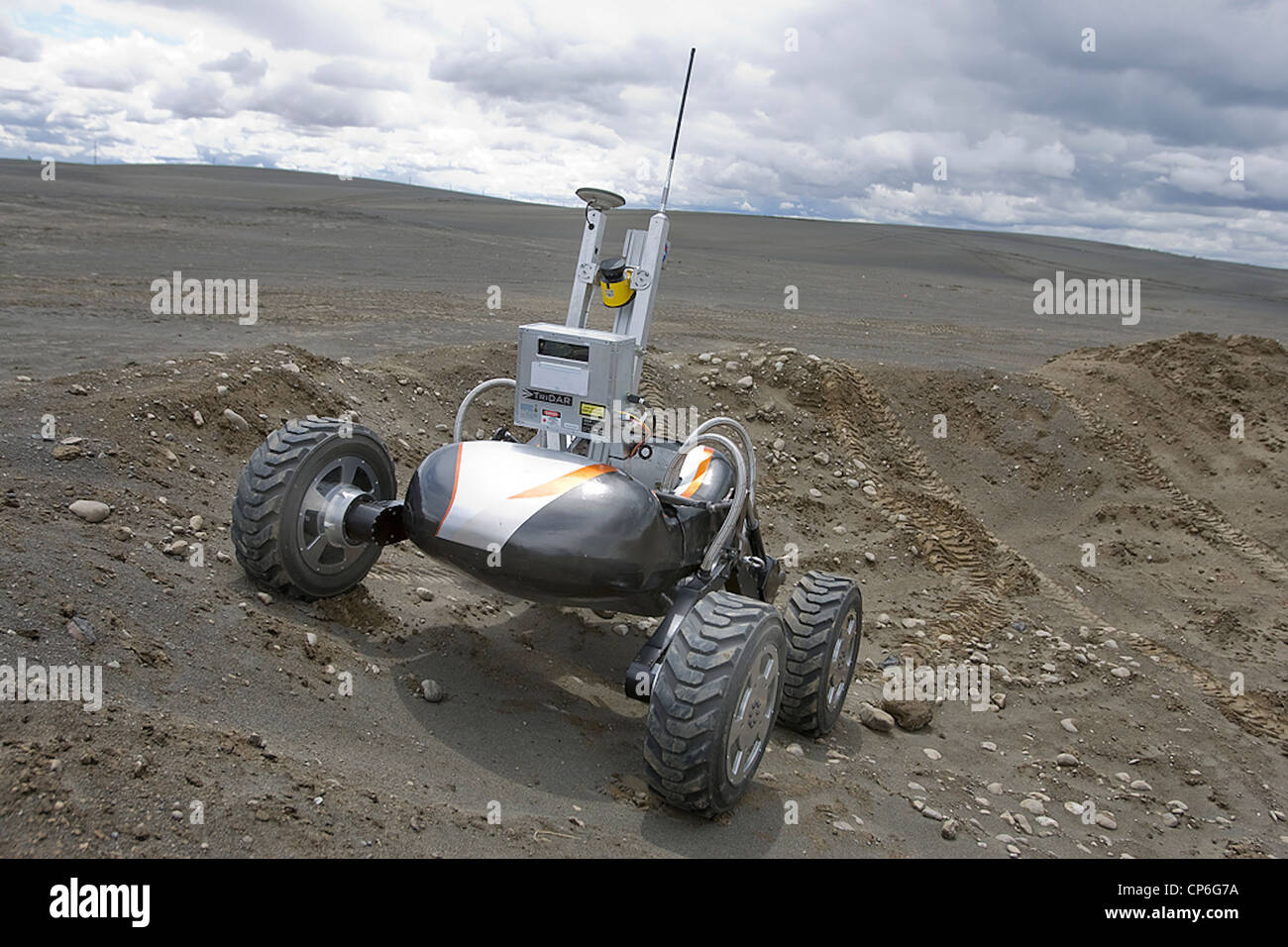 The Autonomous Drilling Rover is designed to carry out independent ...