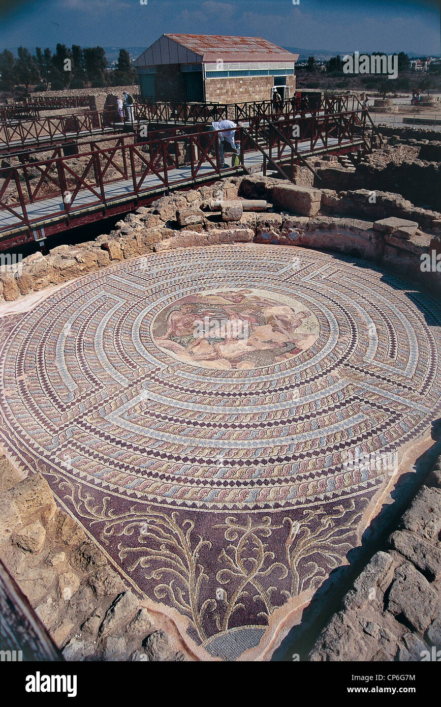 Cyprus - Pafos (World Heritage Site by UNESCO, the year 1980), House of ...