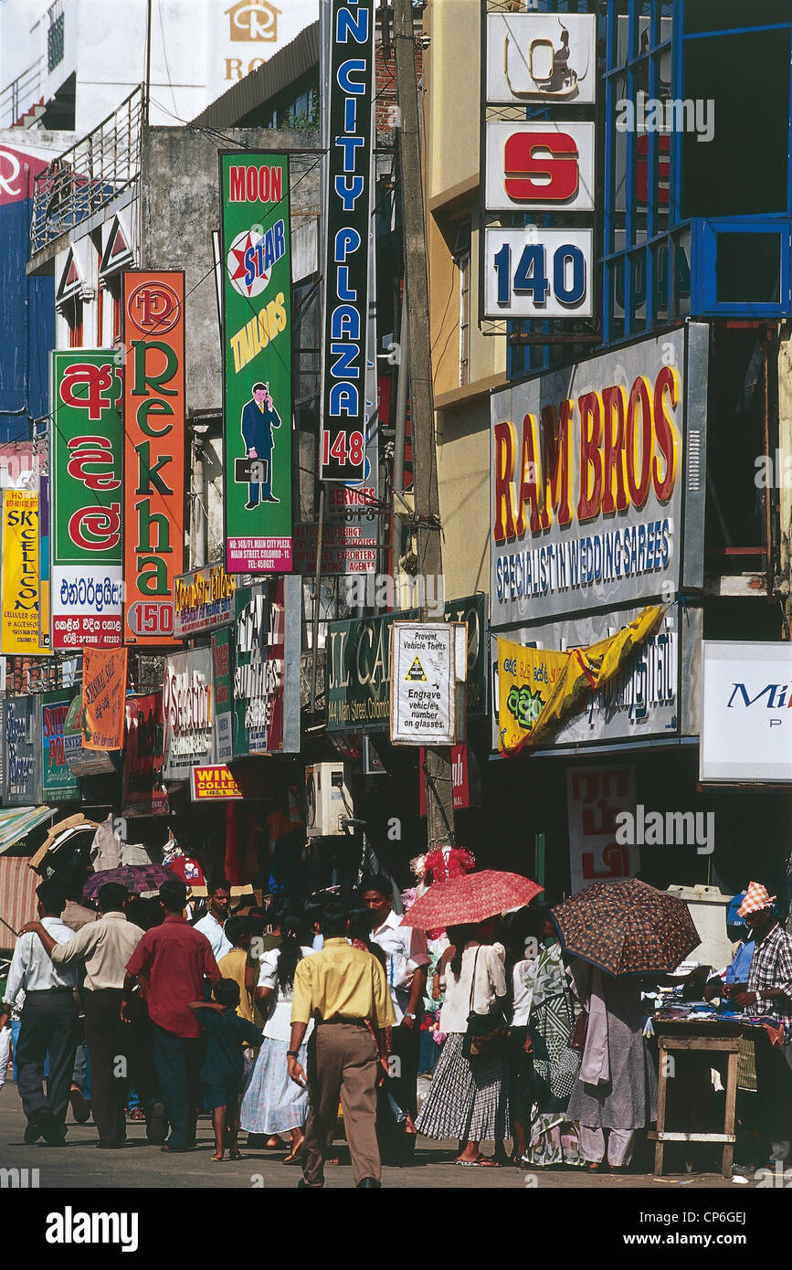 Sri Lanka - Colombo, people Stock Photo - Alamy