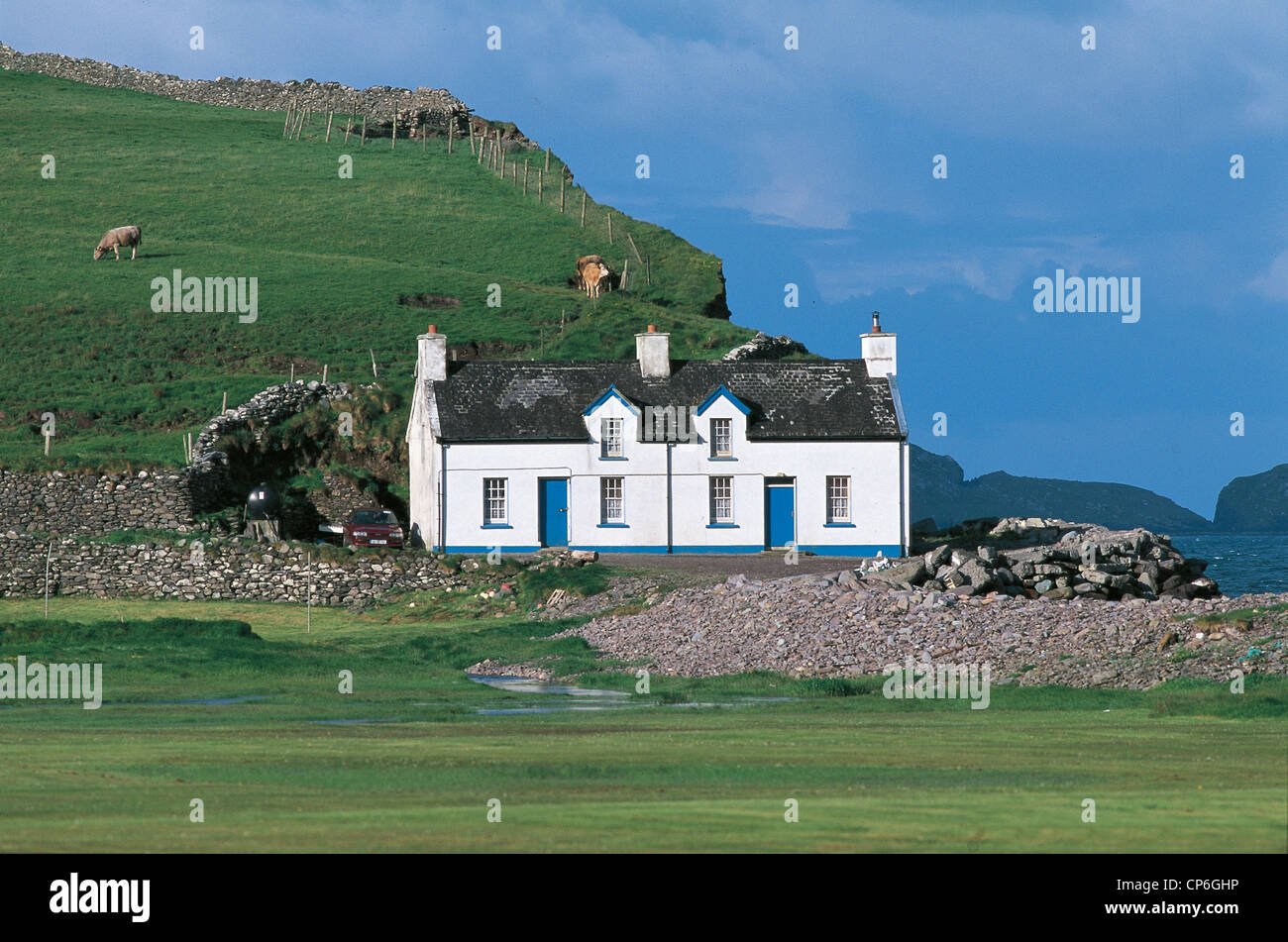 Ireland - County Kerry - Ring of Kerry - Waterville Stock Photo - Alamy
