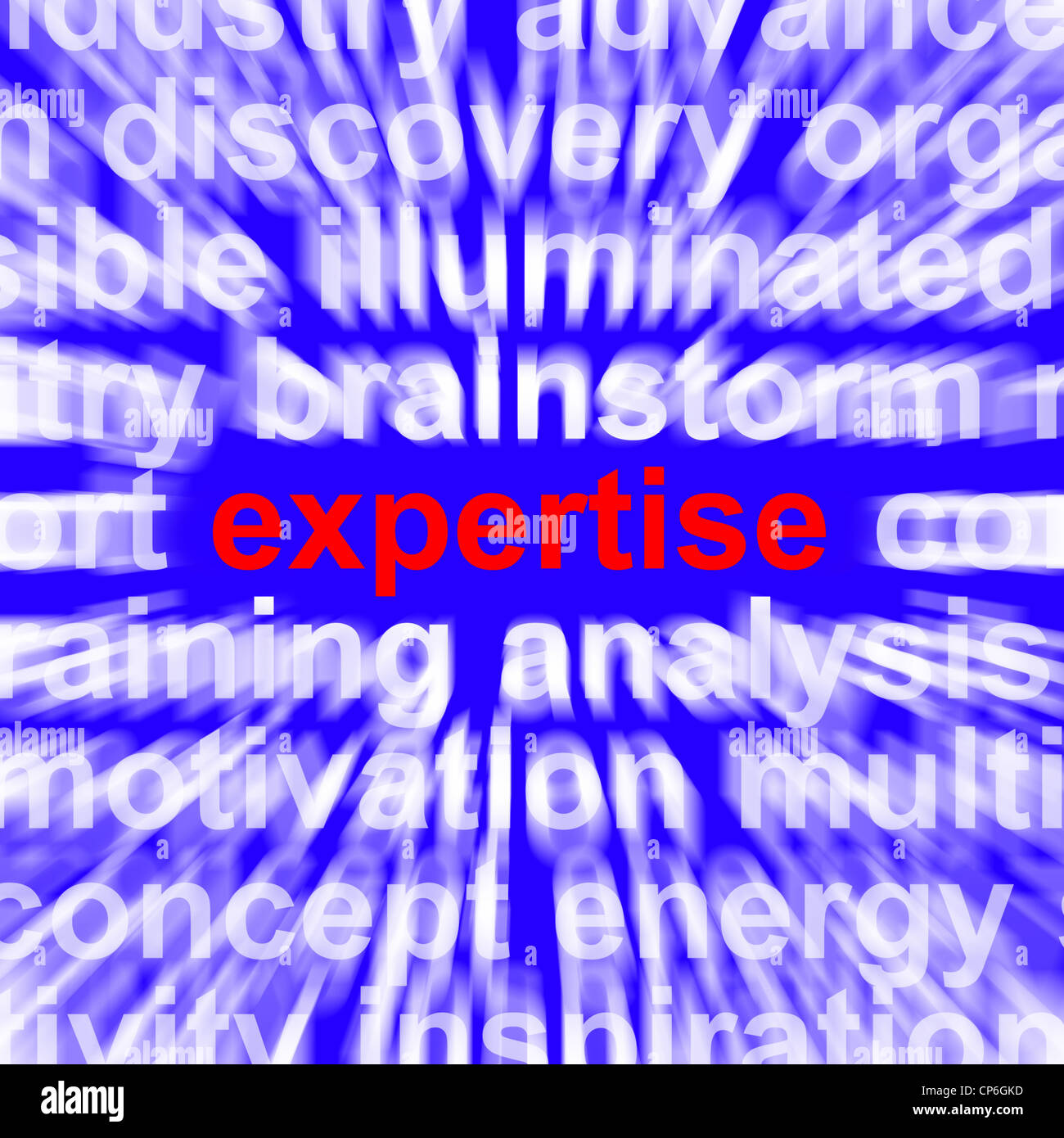 Expertise Word Showing Skill Training And Knowledge Stock Photo - Alamy